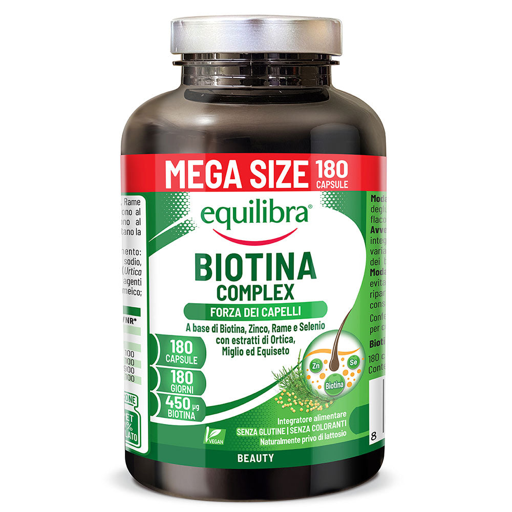Biotina Complex Mega Size Scorta per 6 mesi – Equilibra Store